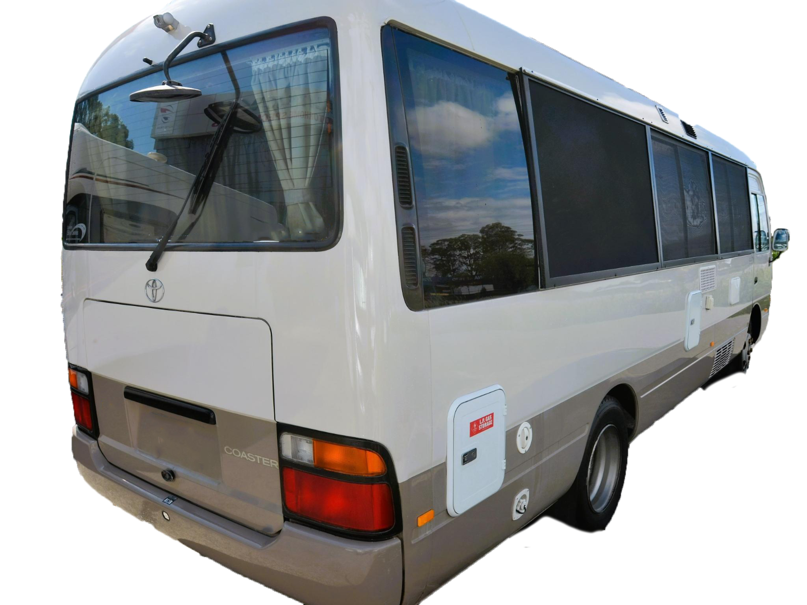 Tail Light Lamp Rear LEFT suits Toyota Coaster Bus BB40 BB50 3RD Gen ...