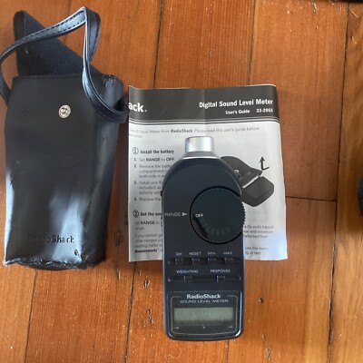 Sound & Audio Measurement - Radio Shack Sound Level Meter 33-2050