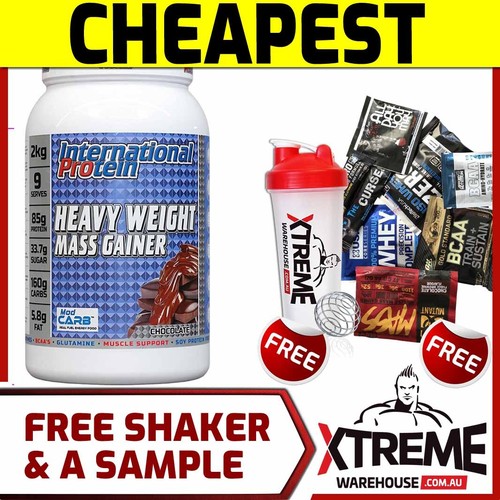 INTERNATIONAL PROTEIN HEAVY WEIGHT MASS GAINER 2KG // SERIOUS MASS ...