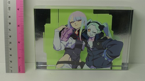 Studiio Trigger Cyberpunk Edgerunners Lucy & Rebecca Acrylic Block | eBay