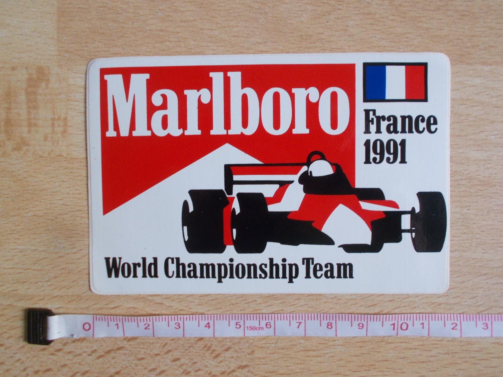 Sticker Marlboro - World Championship Team - France 1991 | eBay
