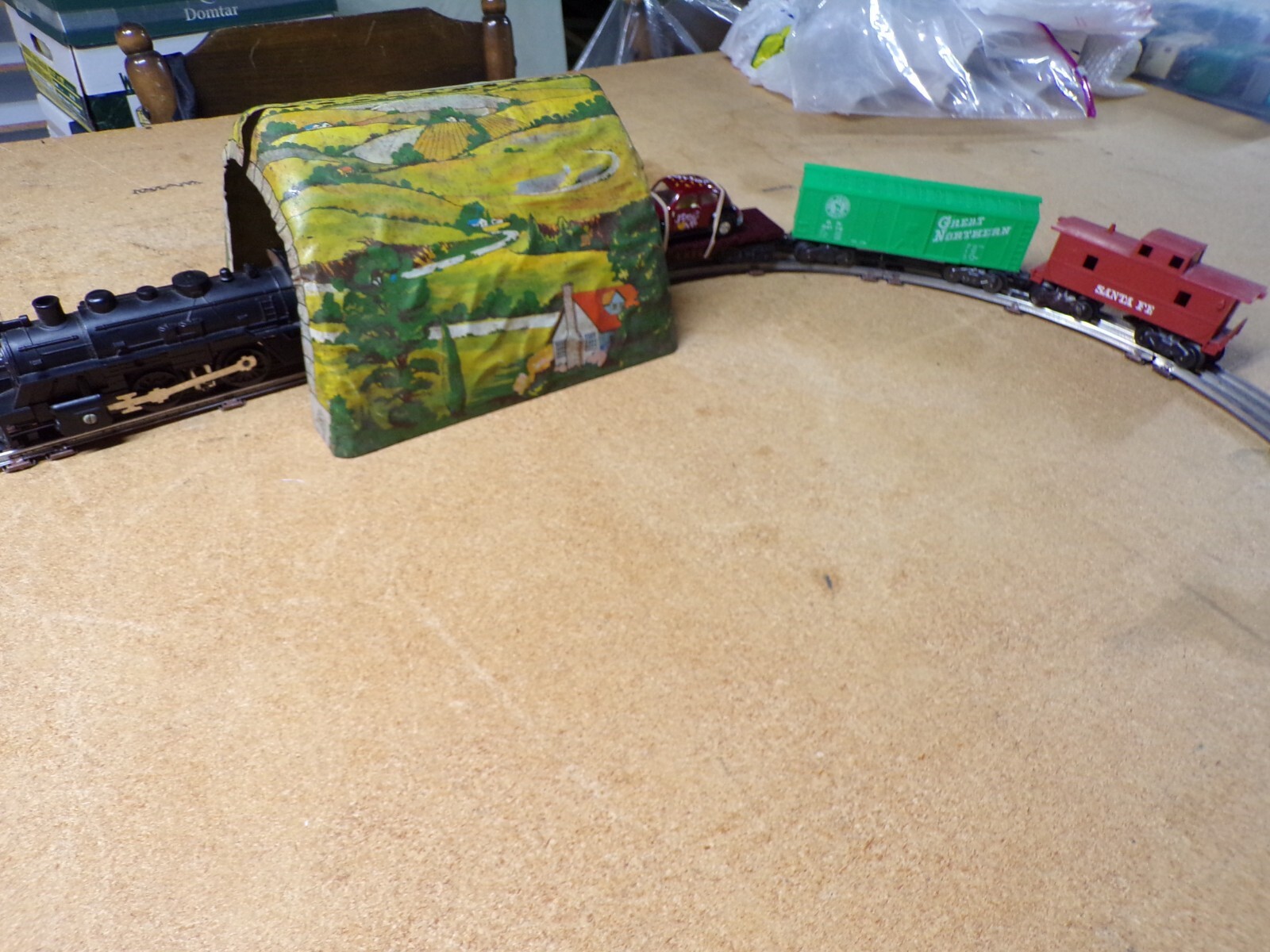 Marx 50s Electric Toy Train Set, With Steam Locomotivev, Ready to Roll ...