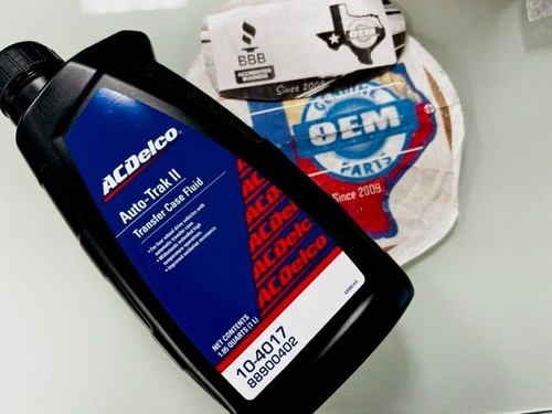 OEM Genuine ACDelco Auto Trak II Transfer Case Fluid 33.8 Oz 88900402 ...