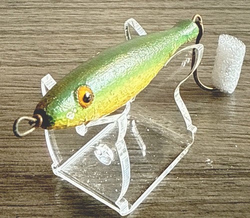 Vintage South Coast Minnow SC Minnows 2BW Green Gold Back C1912 Scarce ...