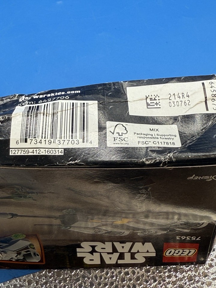 LEGO 75363 Star Wars Mandalorian’s N-1 Starfighter Microfighter DAMAGED ...