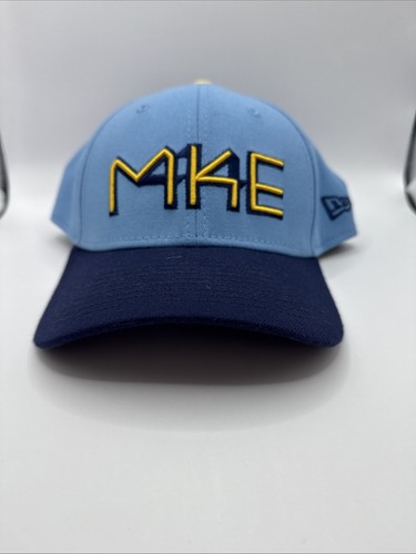 New Era 39Thirty Milwaukee Brewers MKE 414 City Brew Crew Large ...
