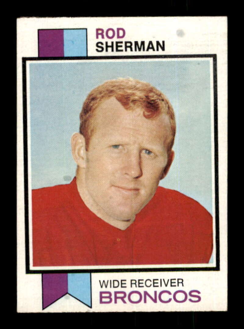 1973 Topps #52 Rod Sherman EXMT/NM Broncos 239370 | eBay