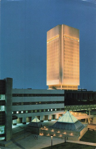Postcard OH Cleveland State University CSU Vikings Campus College Large ...