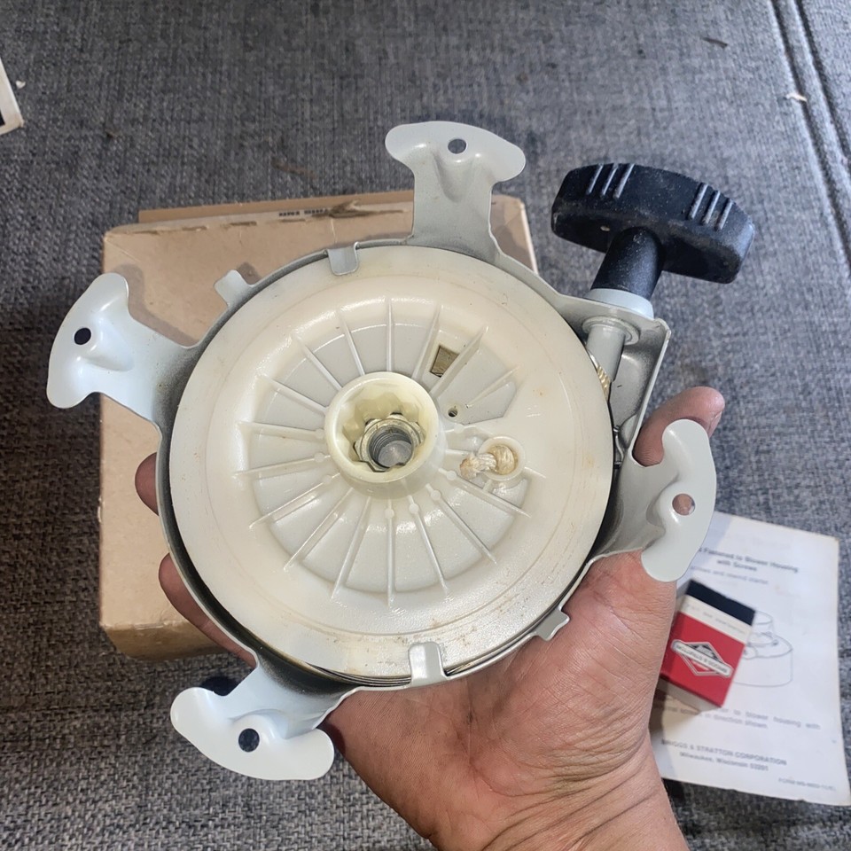 Briggs Vintage Nos 390391 Recoil Assembly For 6-8hp Engines | eBay