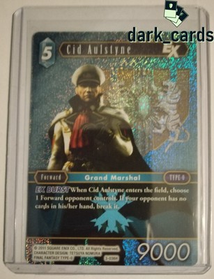 FFTCG Final Fantasy Trading Card Game Opus 3 III - 3-036H Foil - Cid ...