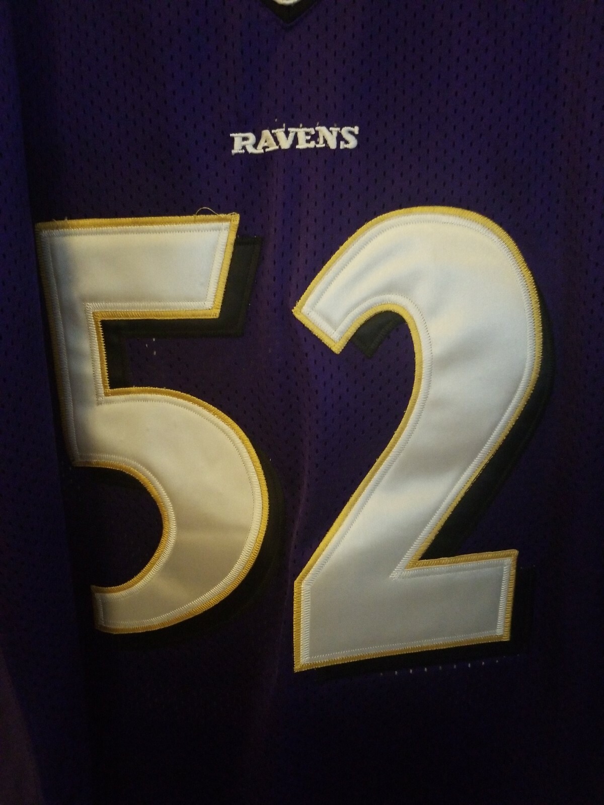 Ray Lewis Baltimore Ravens Authentic jersey Men's Size 52 (XXL) | eBay
