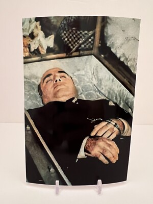 Al Capone Funeral In Coffin Scarface Snorky Mafia Mob RARE COLOR 4x6 ...
