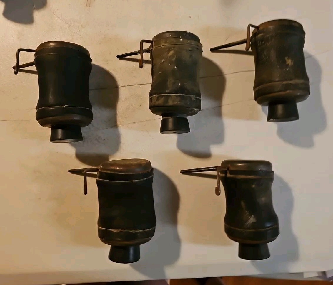 Lot Of 5 Vintage Getz Insect Powder Duster / Vintage Farm Garden Tool ...