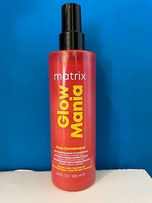 Matrix Glow Mania Glow Gatekeeper Leave in Conditioner 8.5oz New ...