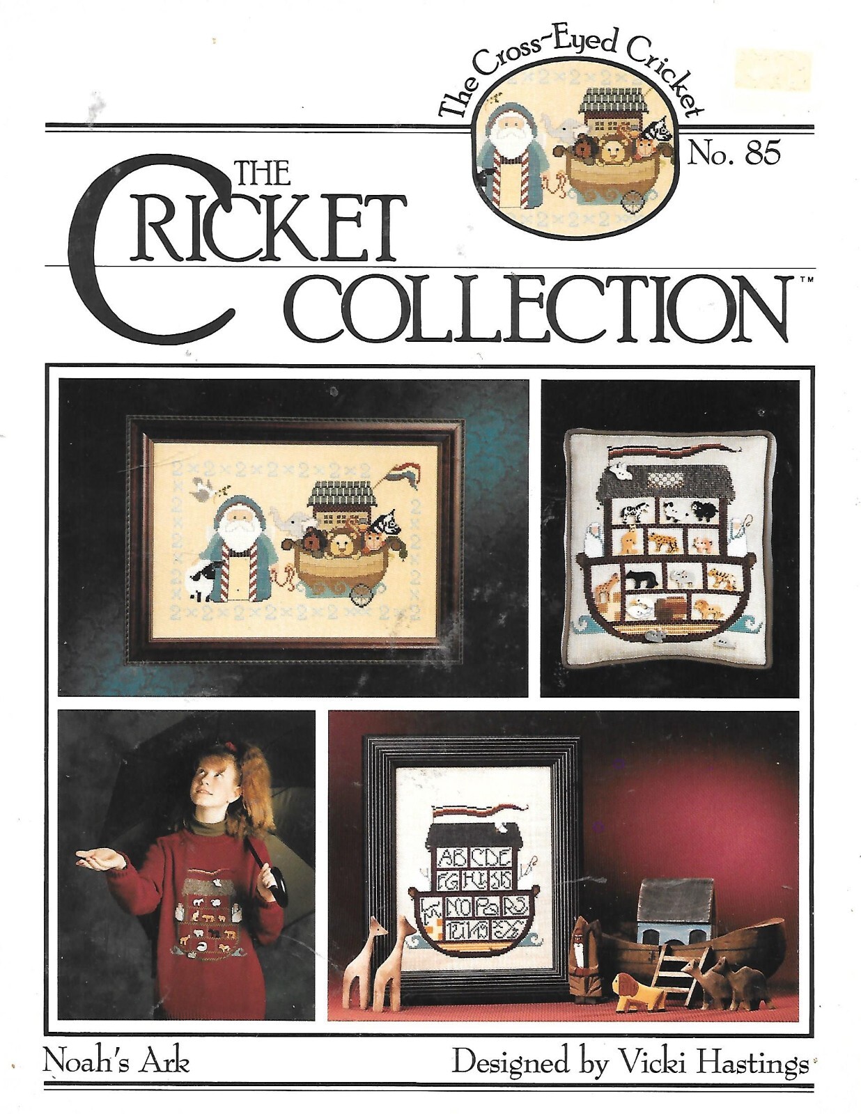 The Cross-Eyed Cricket #85 Noah's Ark by Vicki Hastings - Cross Stitch ...