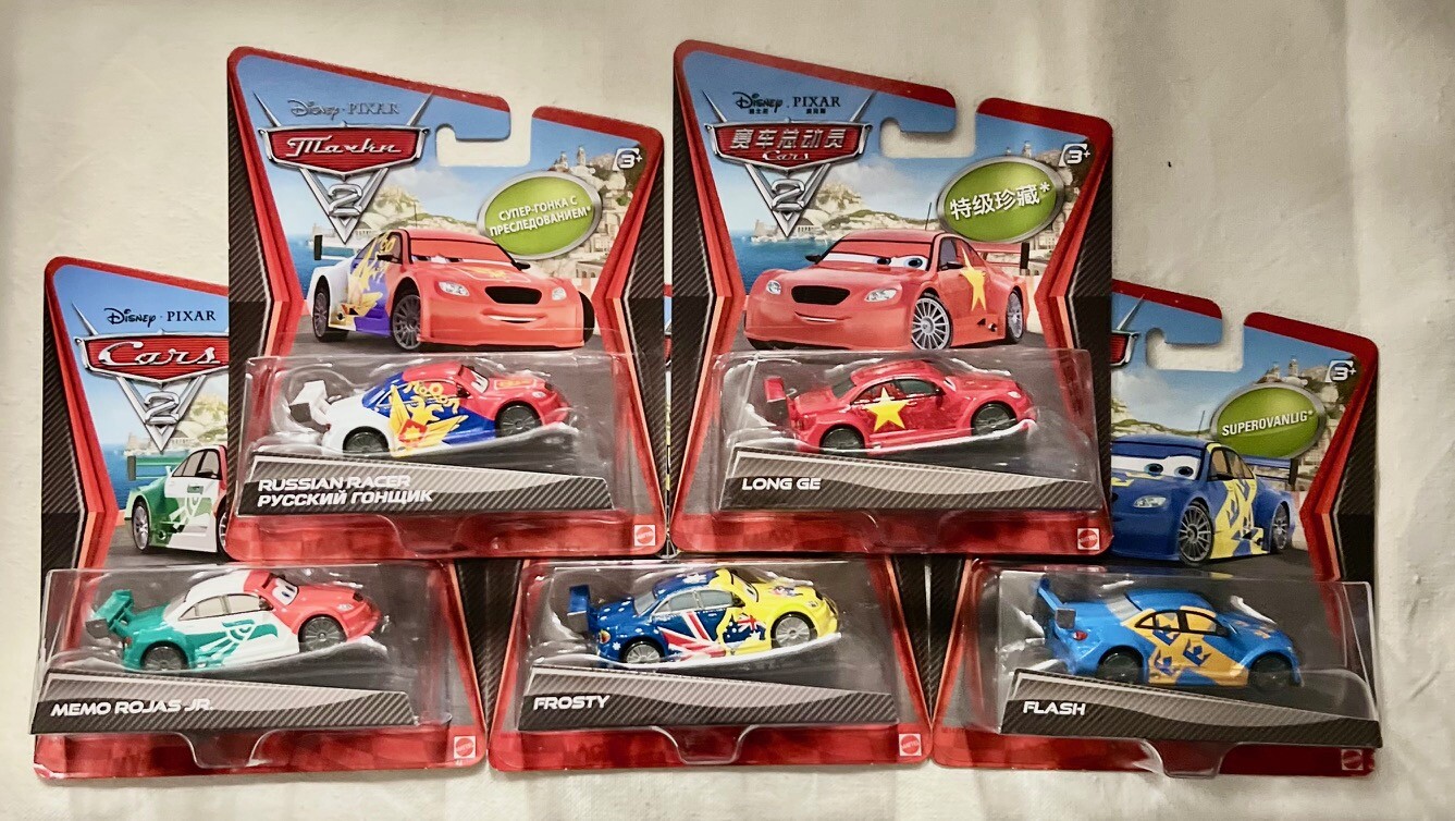 Disney Pixar Cars Diecast-2011-Super Chase-Long Ge-NRFP