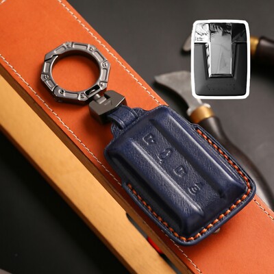 Leather Car Remote Car Key Fob Cover For Great Wall GWM WEY TANK 300 ...
