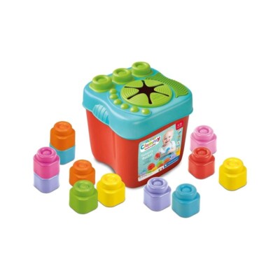 CLEMENTONI Soft Clemmy 17807 - Touch & Play Sensory Bucket ...
