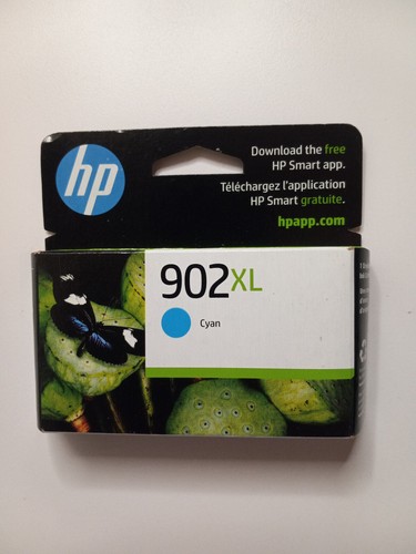 Genuine HP 902 XL Cyan High Yield Ink Cartridge EXP APR 2024 - Sealed ...