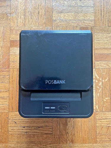 Posbank A7 serial usb Thermal Receipt POS Printer & cables | eBay