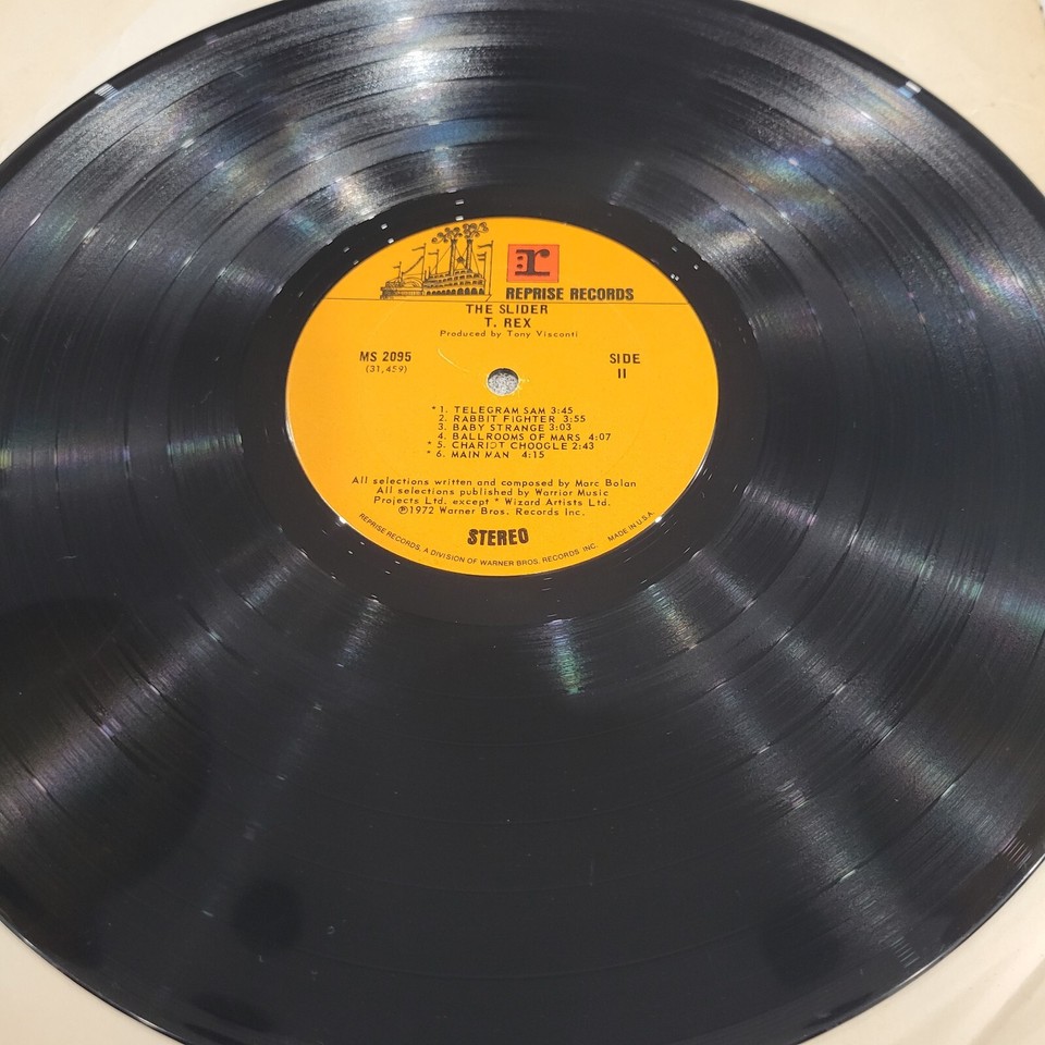 T. Rex - The Slider Vinyl LP - 1972 First Press - Reprise MS 2095 | eBay