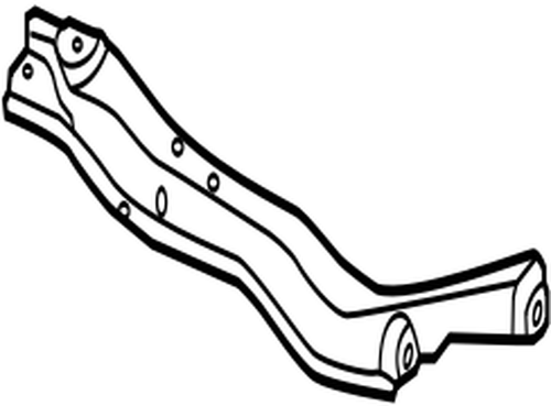 52126-04020 Toyota Extension, front bumper reinforcement, lh 5212604020 ...