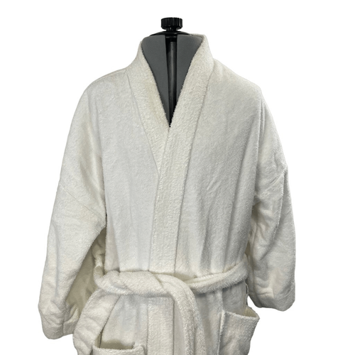 Loungewear by Sea Island Terry Cloth Robe One Size White Made in USA ...