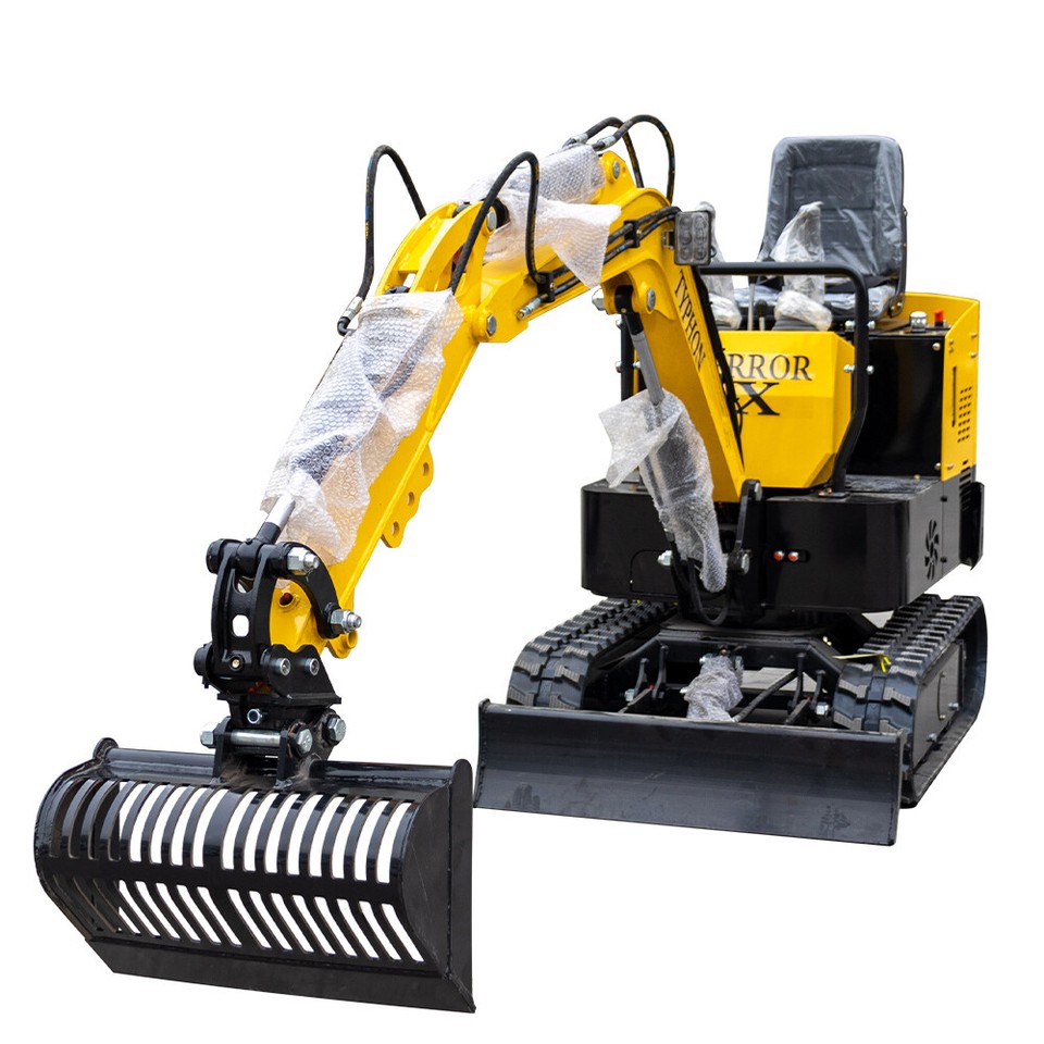 TYPHON Terror X Storm Mini Excavator – 1 Ton Trench Digger w Canopy ...