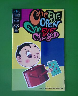 One Eye Open, One Eye Closed #2 Chiasmus Comics 8.0 Comic Book L9-71 ...