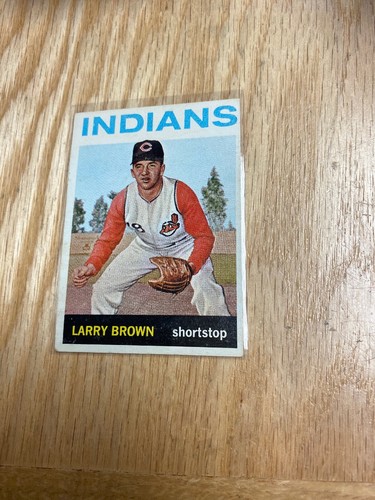1964 Topps Baseball Larry Brown Cleveland Indians Card #301 | eBay