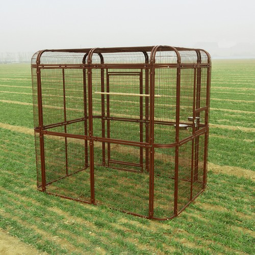 Large Walk in Aviary Bird Cage Parrot Macaw Flight Cage Finch Pet House ...