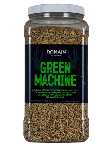 Domain Green Machine Food Plot Mix, 1/2 acre Hunting Winter Rye Oats ...