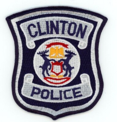 MICHIGAN MI CLINTON POLICE NICE SHOULDER PATCH SHERIFF | eBay