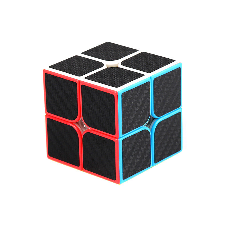 4X4X4 Carbon Fiber Fast Speed Magic Cube Rubix Puzzle Super Smooth ...