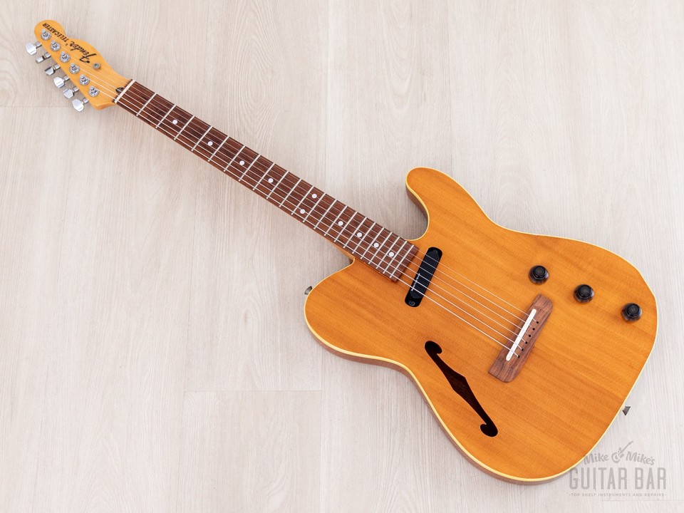 1990 Fender Thinline Telecaster TLAC-950 Sunburst Piezo & Lace Sensor ...