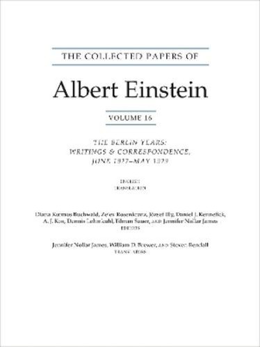 Albert Einstein The Collected Papers of Albert Einstein, Volume 16 (Tapa blanda) 9780691216829 ...