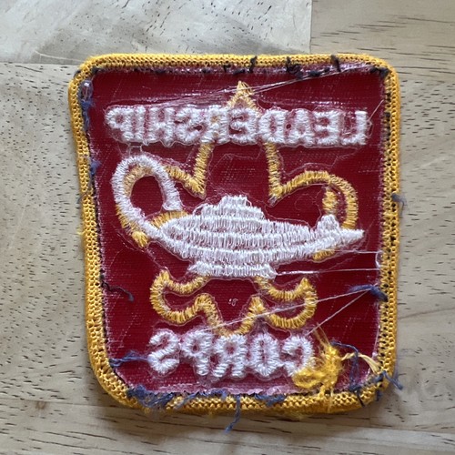 Vintage BSA LEADERSHIP CORPS position patch Boy Scout | eBay