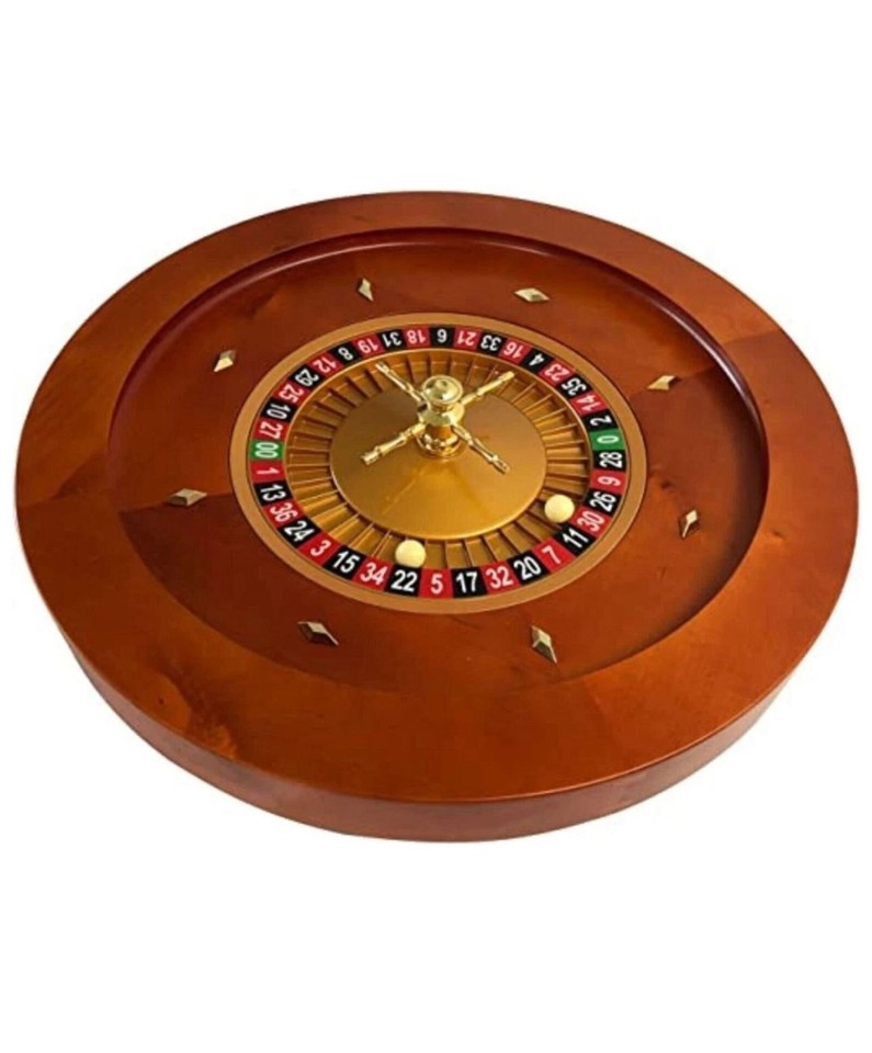 20" Solid Wood Roulette Wheel for Roulette Tables by MRC POKER | eBay