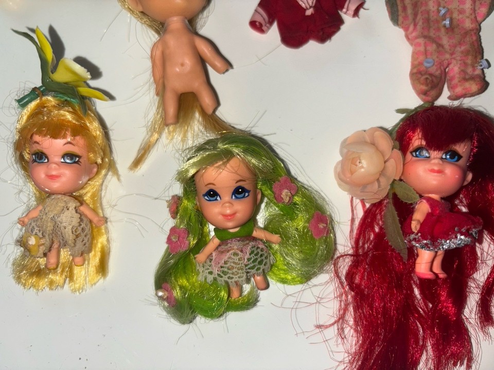 1960s Vintage Liddle Kiddles Klub House Carrying Case And Dolls Marked ...