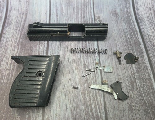 Lorcin Model L25 .25 ACP Repair Parts Lot Slide Grip Springs Trigger ...