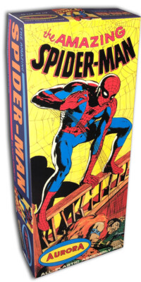 Aurora SPIDER-MAN Model Kit BOX (BOX ONLY- NO KIT!) | eBay