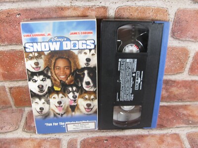 Snow Dogs VHS Disney Slip Sleeve Cuba Gooding Jr. James Coburn | eBay