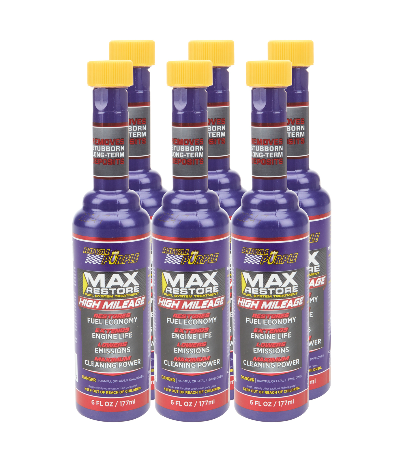 ROYAL PURPLE Fuel Additive - Max Restore - System Cleaner - 6 oz - Set ...