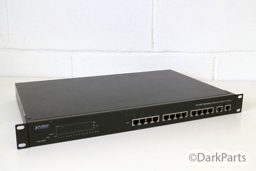 Planet Technology GSW-1402S 14-Port Gigabit Ethernet Switch with 2 x ...