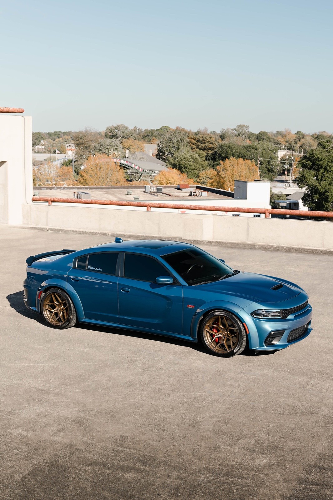 20” ROHANA RFX11 BRUSHED BRONZE WHEELS FOR DODGE CHALLENGER WIDEBODY ...