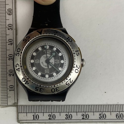 Swatch Quartz Scuba 200 Analogue Watch For Parts & Repair Use Project ...