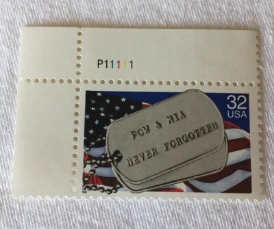 POW & MIA Never Forgotten US Postage Stamp | eBay