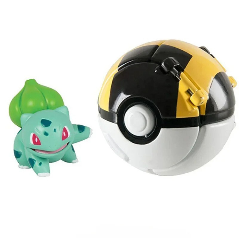 Pokeball Pet Figure Model Ball Anime Cartoons Monster Box Action Toy ...