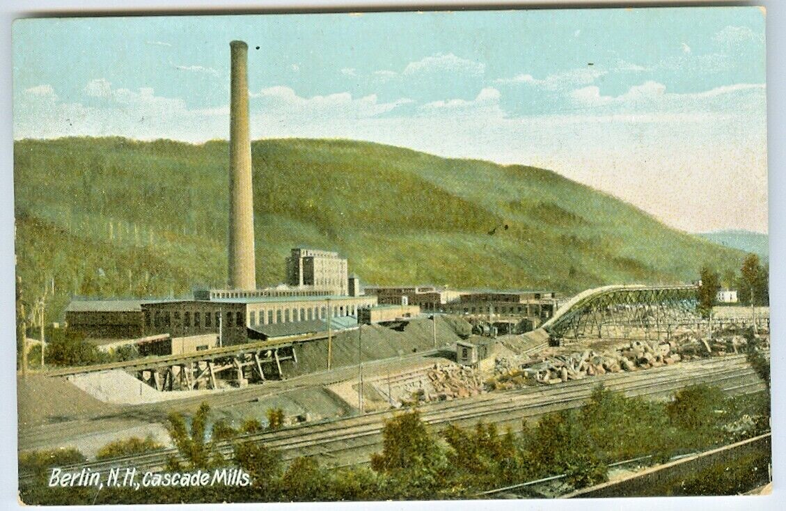 Berlin NH Cascade Mills 1907 | eBay