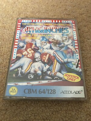 Commodore 64 Game - 4th & Inches (Cassette) | eBay UK